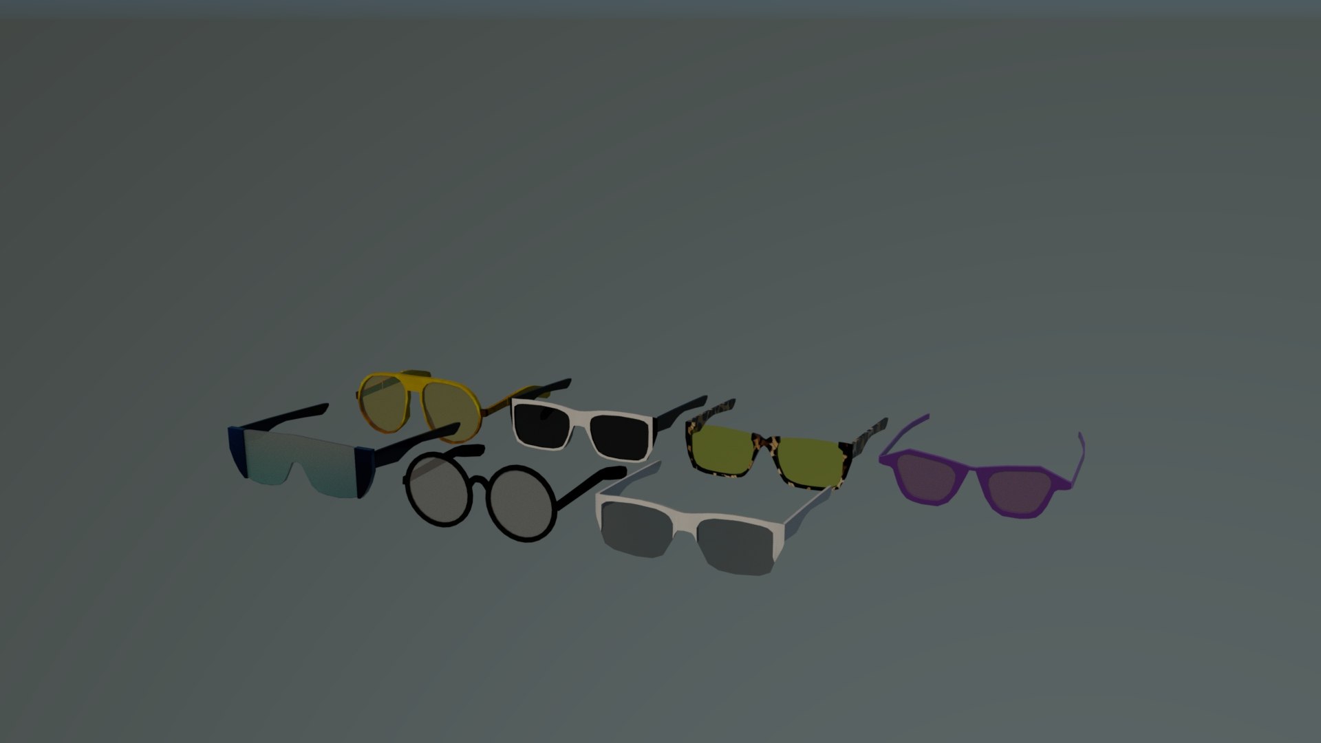 Glasses Models 3D model - TurboSquid 2000409