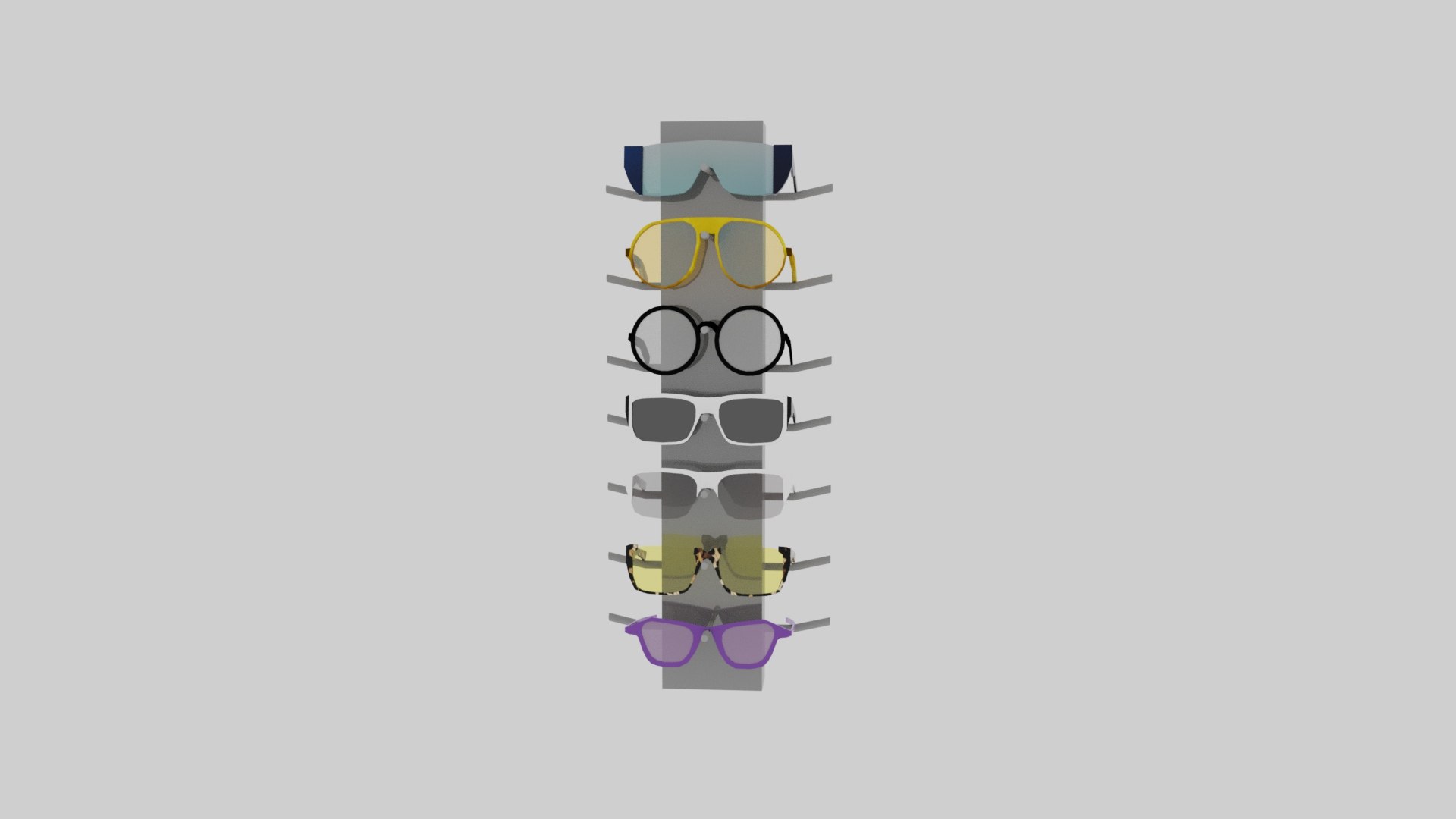 Glasses Models 3D model - TurboSquid 2000409