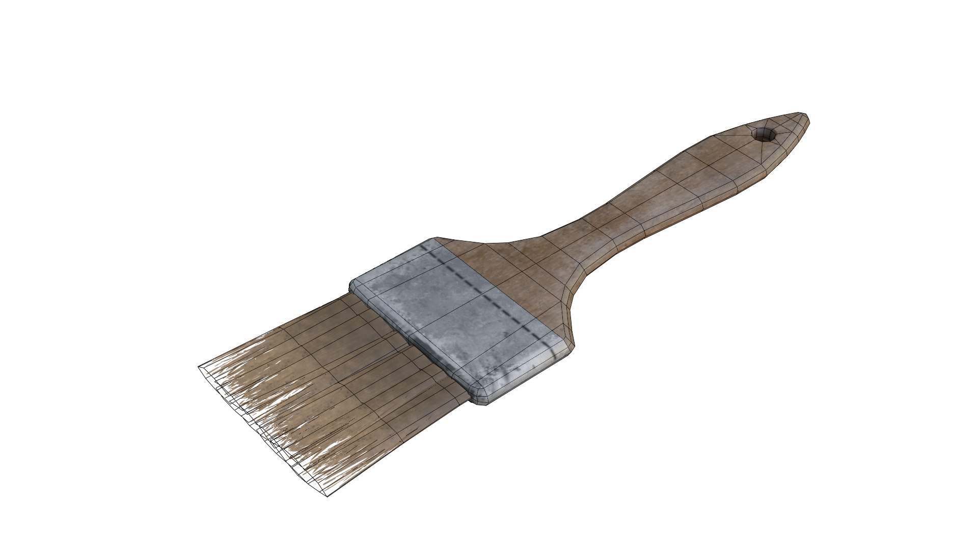 Paint Brush 3D - TurboSquid 2040519