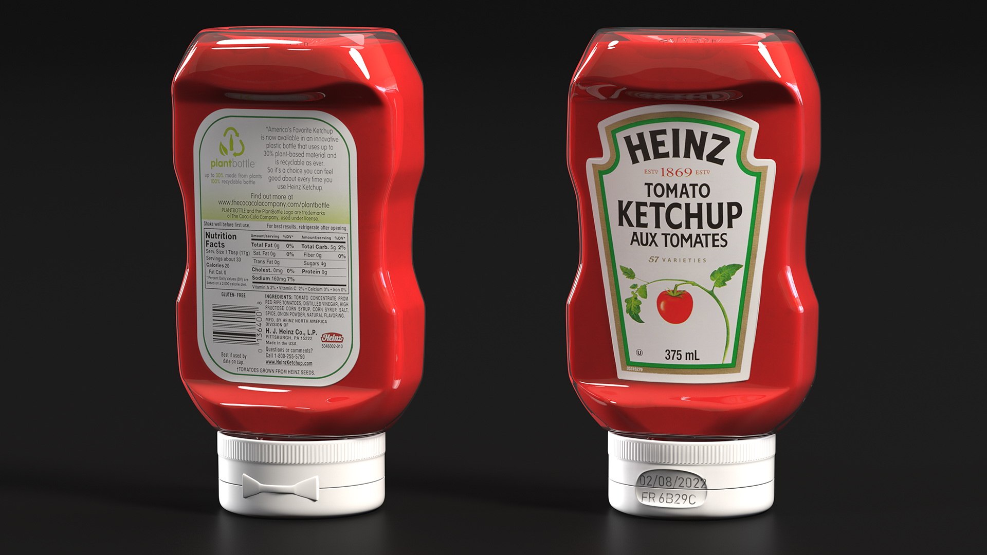 3D Heinz Tomato Ketchup - TurboSquid 1958231
