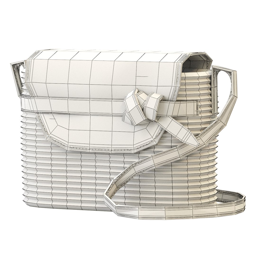 3D Cesta Crossbody Bag Model - TurboSquid 1869796