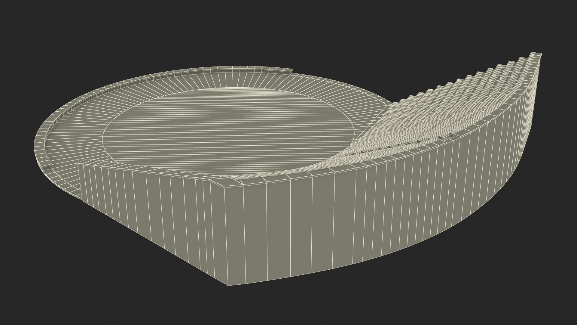 Urban Amphitheater 3D Model - TurboSquid 2377387
