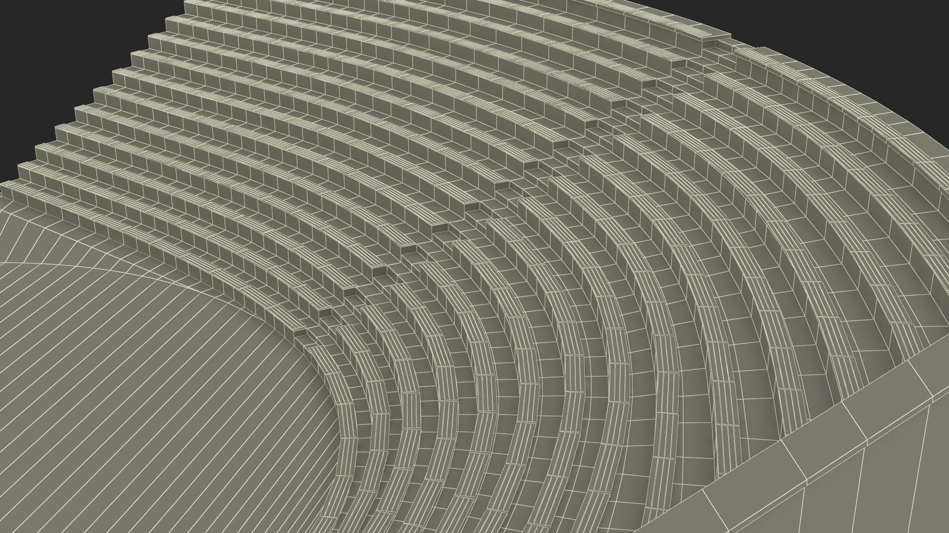 Urban Amphitheater 3D Model - TurboSquid 2377387