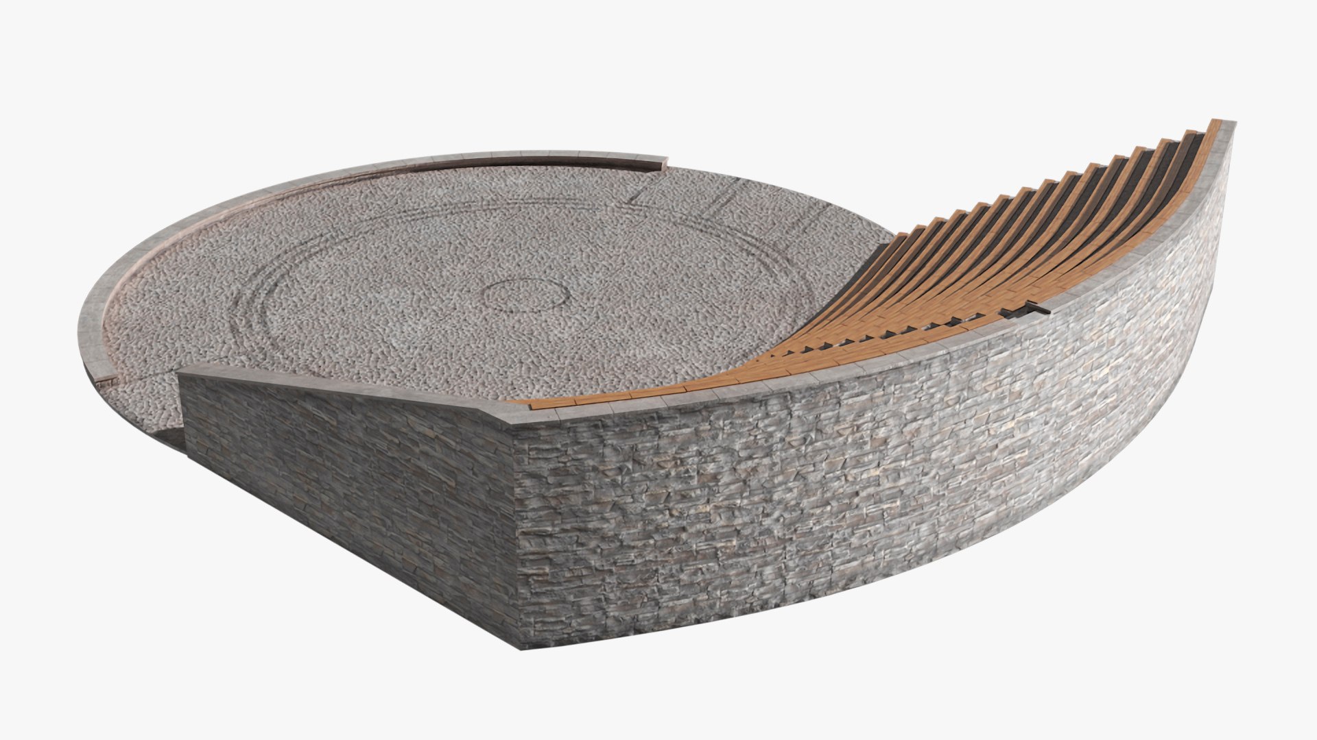 Urban Amphitheater 3D Model - TurboSquid 2377387