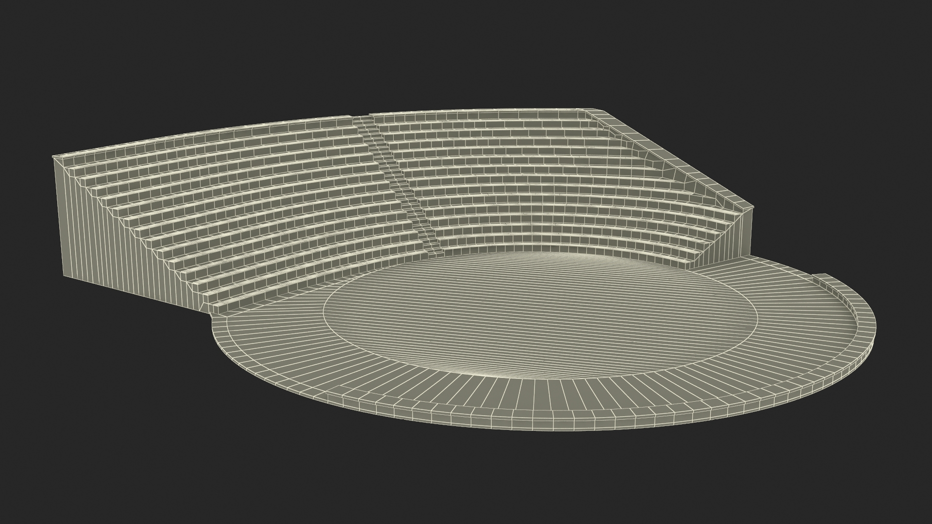 Urban Amphitheater 3D Model - TurboSquid 2377387