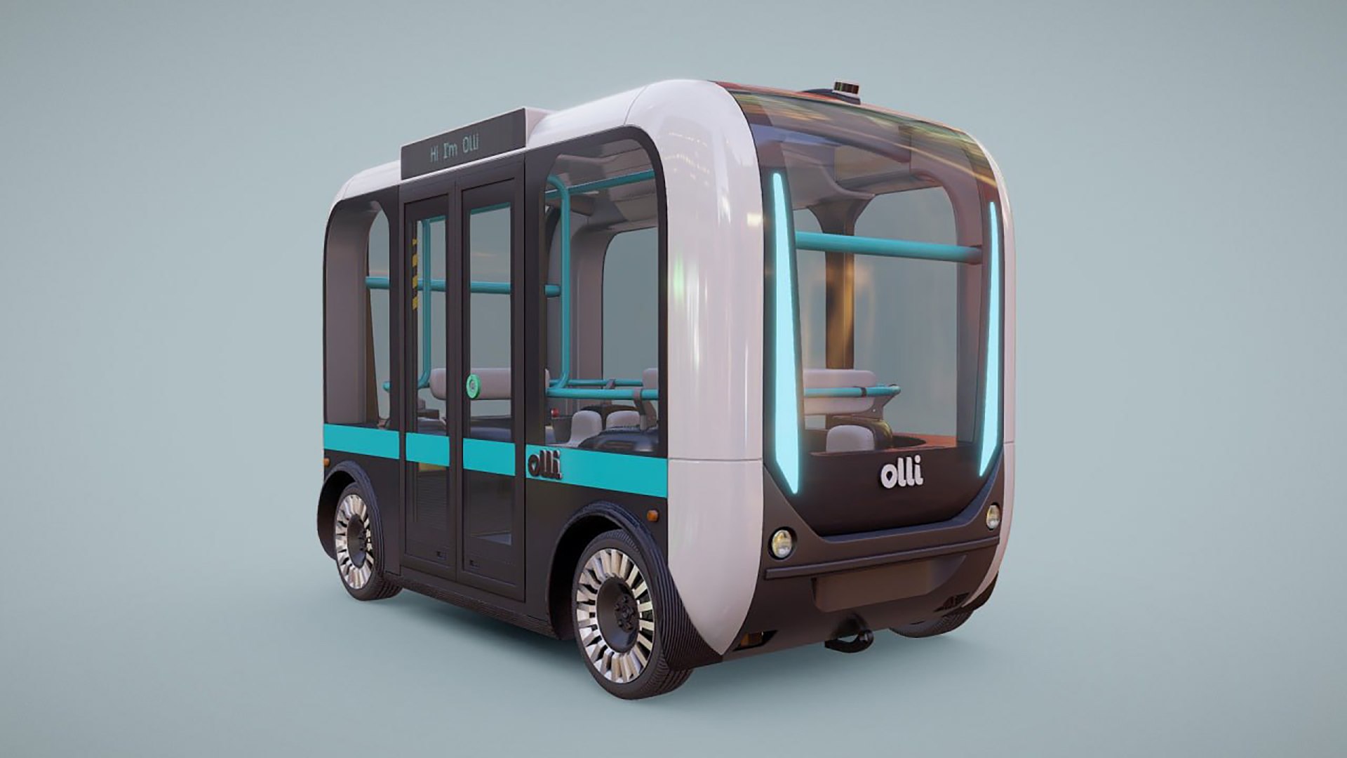 Driverless Bus Local Motors Olli 3D - TurboSquid 2189109