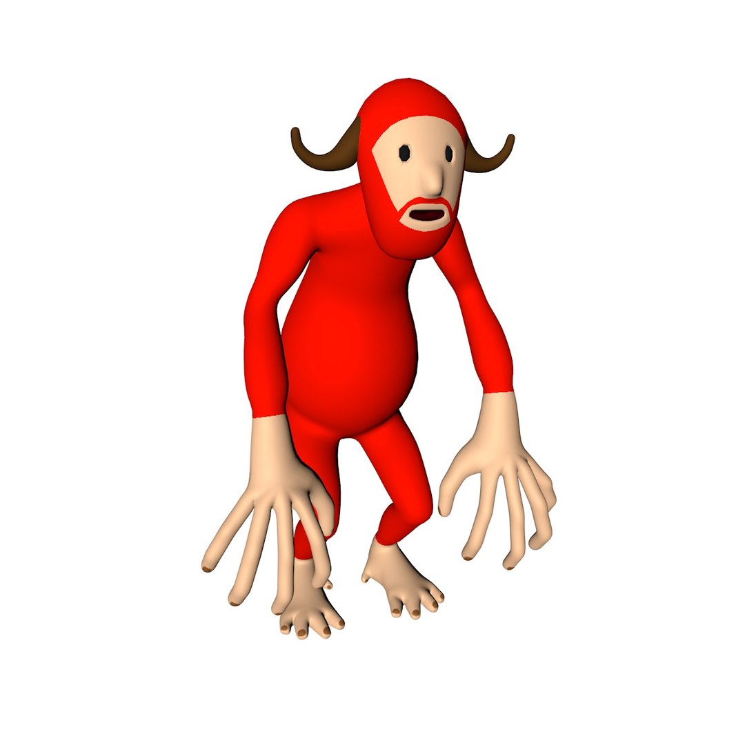 3D model cartoon fantasy humanoid - TurboSquid 1370743