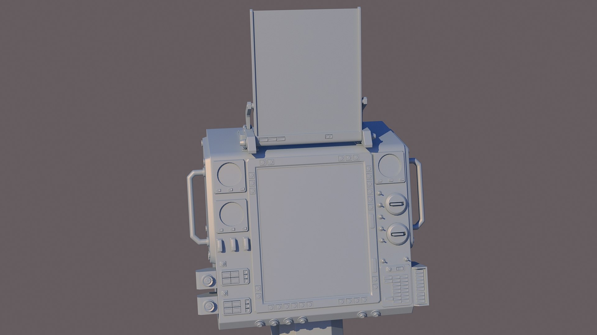 3D Aircraft Cockpit Control Panel - EFIS Model - TurboSquid 1988545