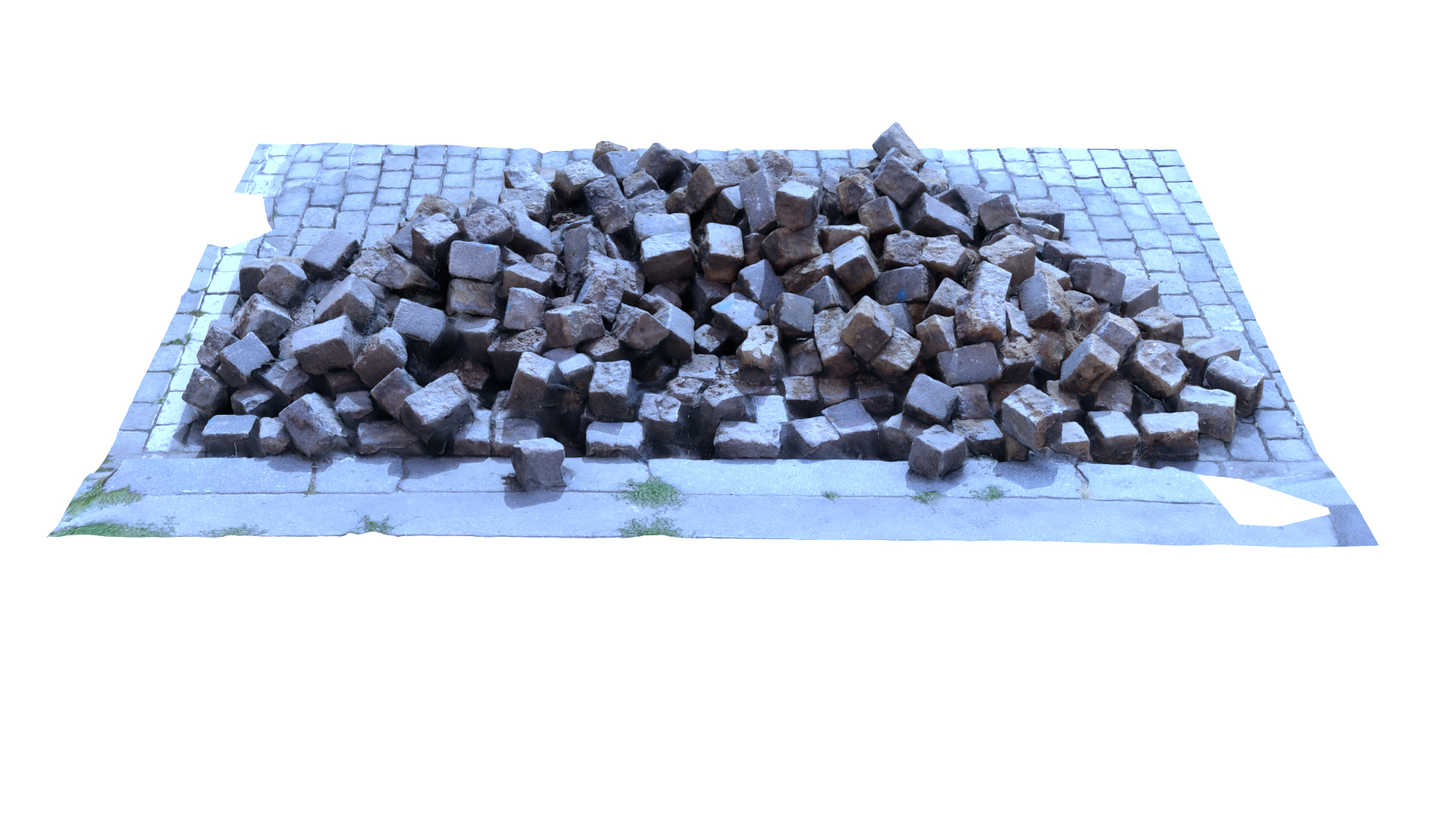 3D Stepping Stones Heap Scanned - TurboSquid 2105791