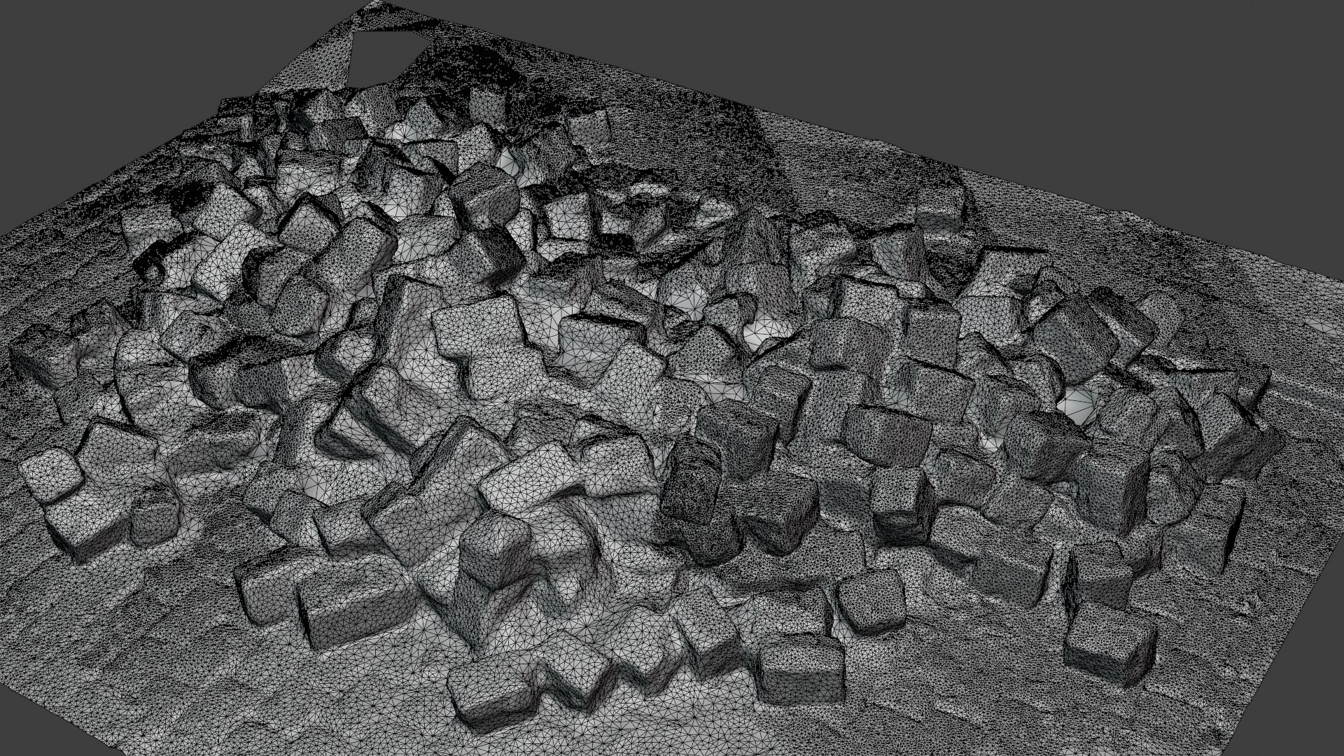 3D Stepping Stones Heap Scanned - TurboSquid 2105791