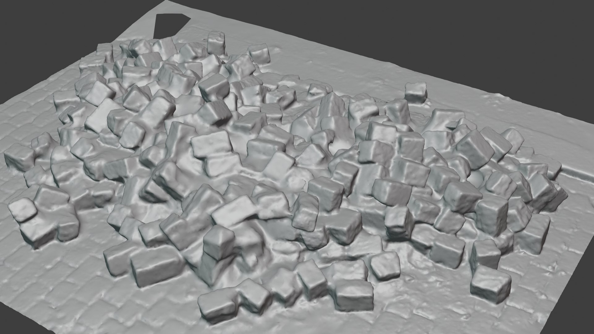 3D Stepping Stones Heap Scanned - TurboSquid 2105791