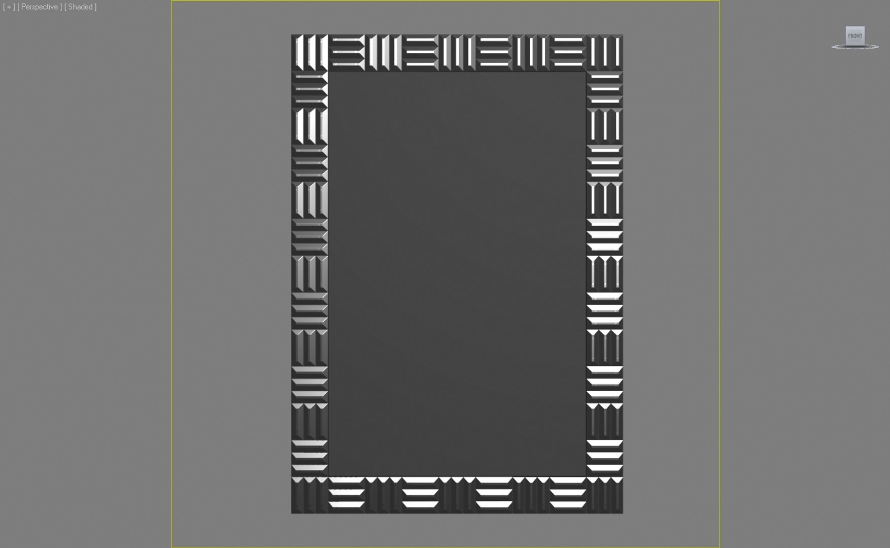 Donghia - Duca Mirror 3d Max