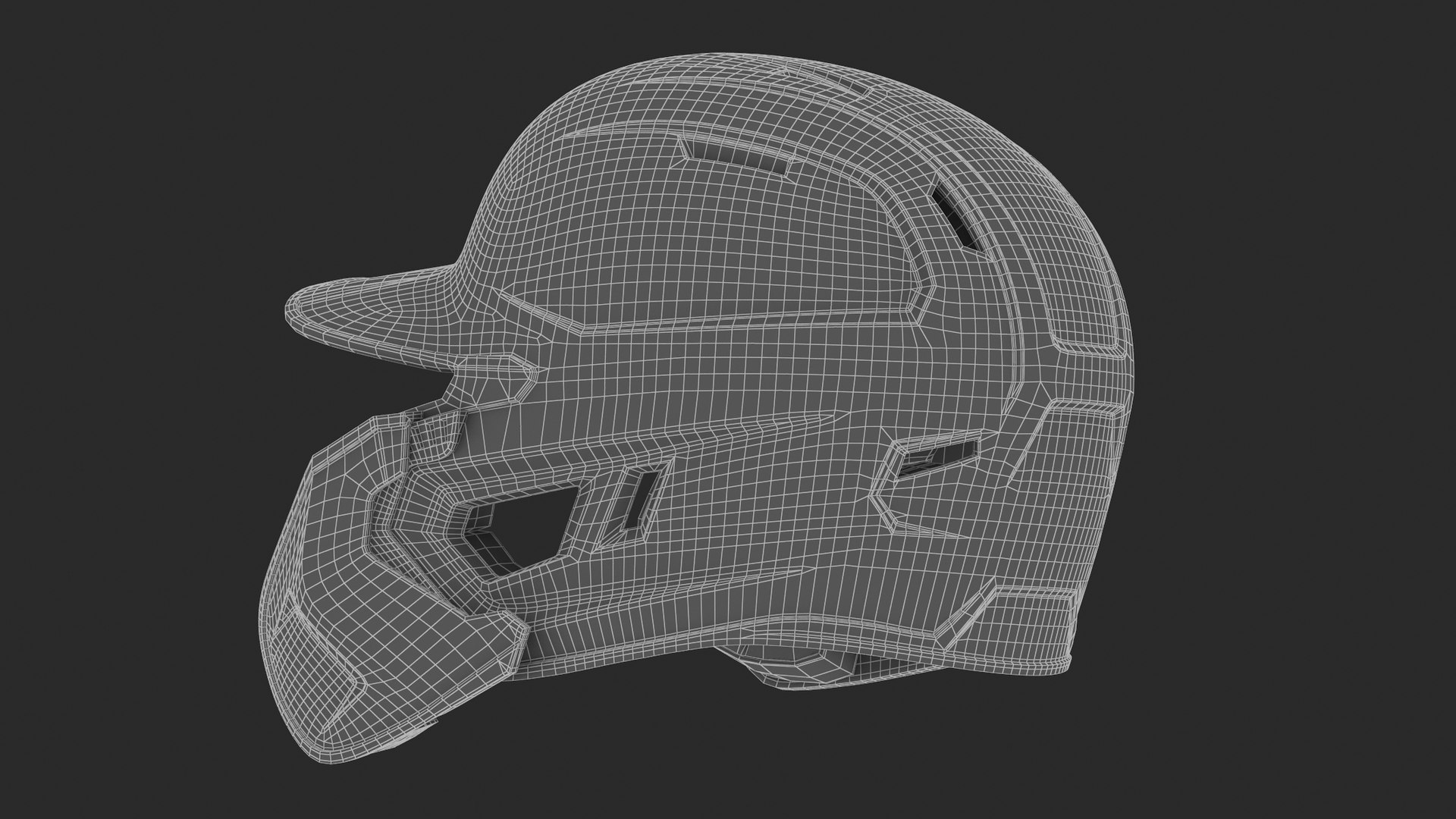 3D Baseball Helmet Generic - TurboSquid 2073755