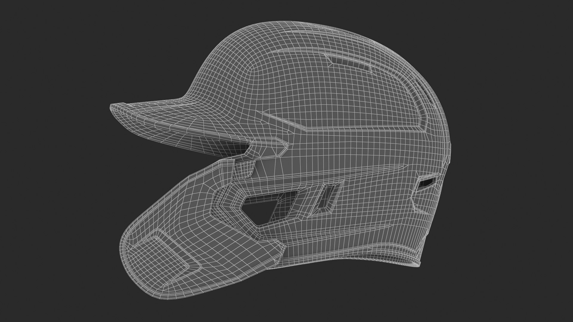 3D Baseball Helmet Generic - TurboSquid 2073755