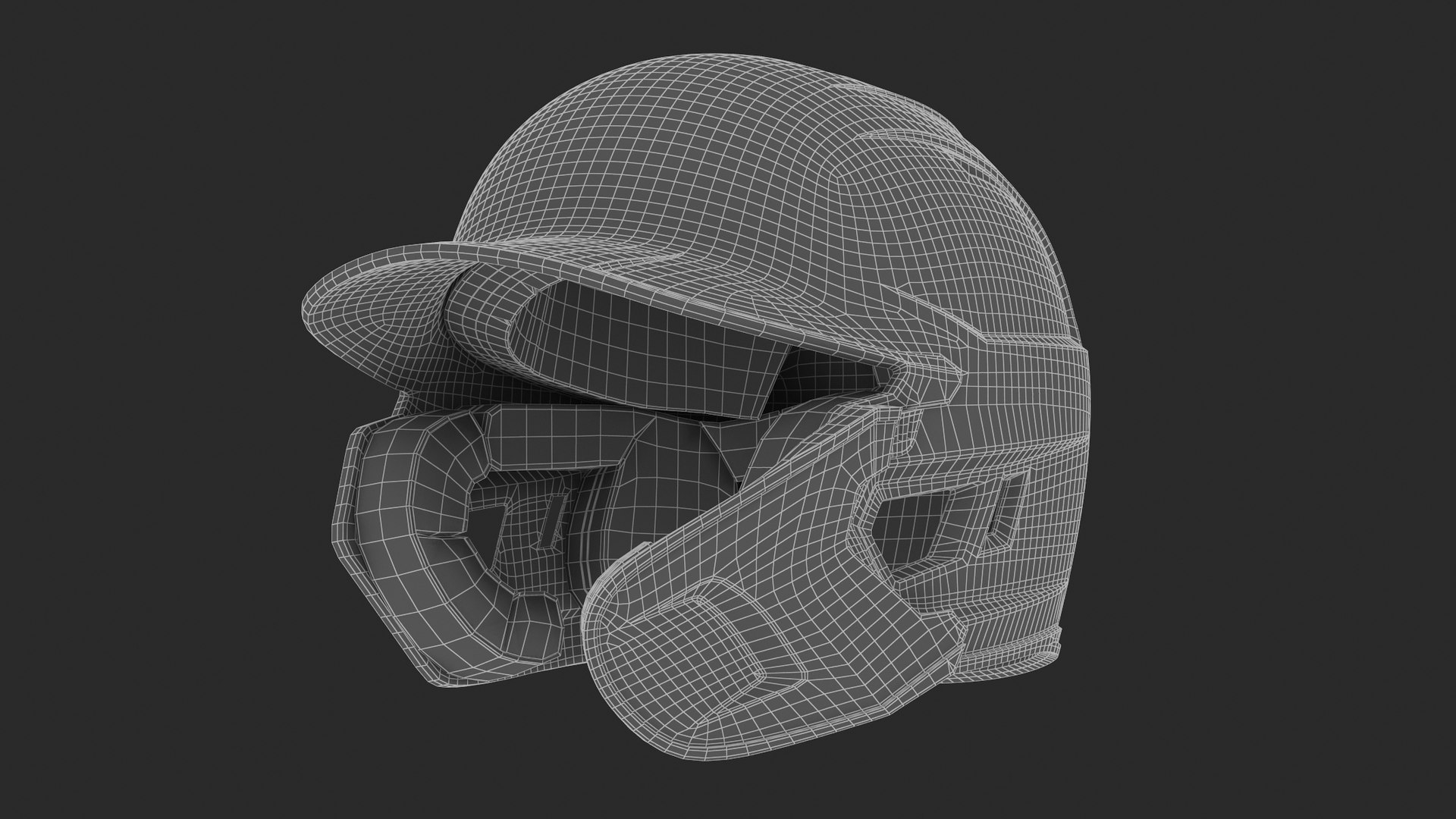 3D Baseball Helmet Generic - TurboSquid 2073755