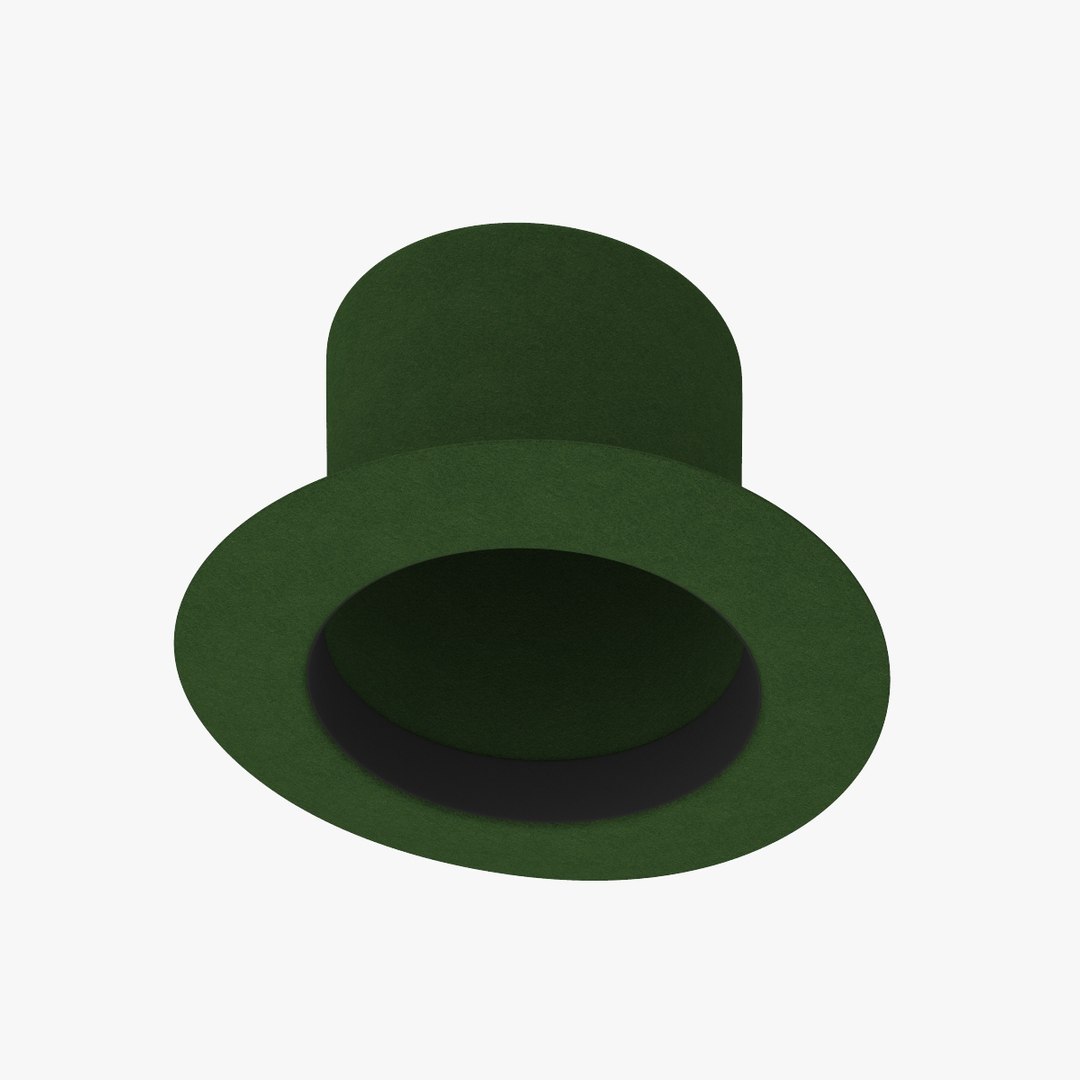 Saint-patrick hat 3D model - TurboSquid 1266310