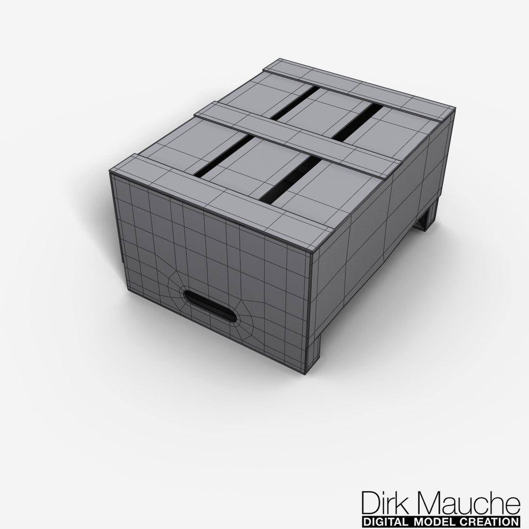 3dsmax set vegetable fruit crates