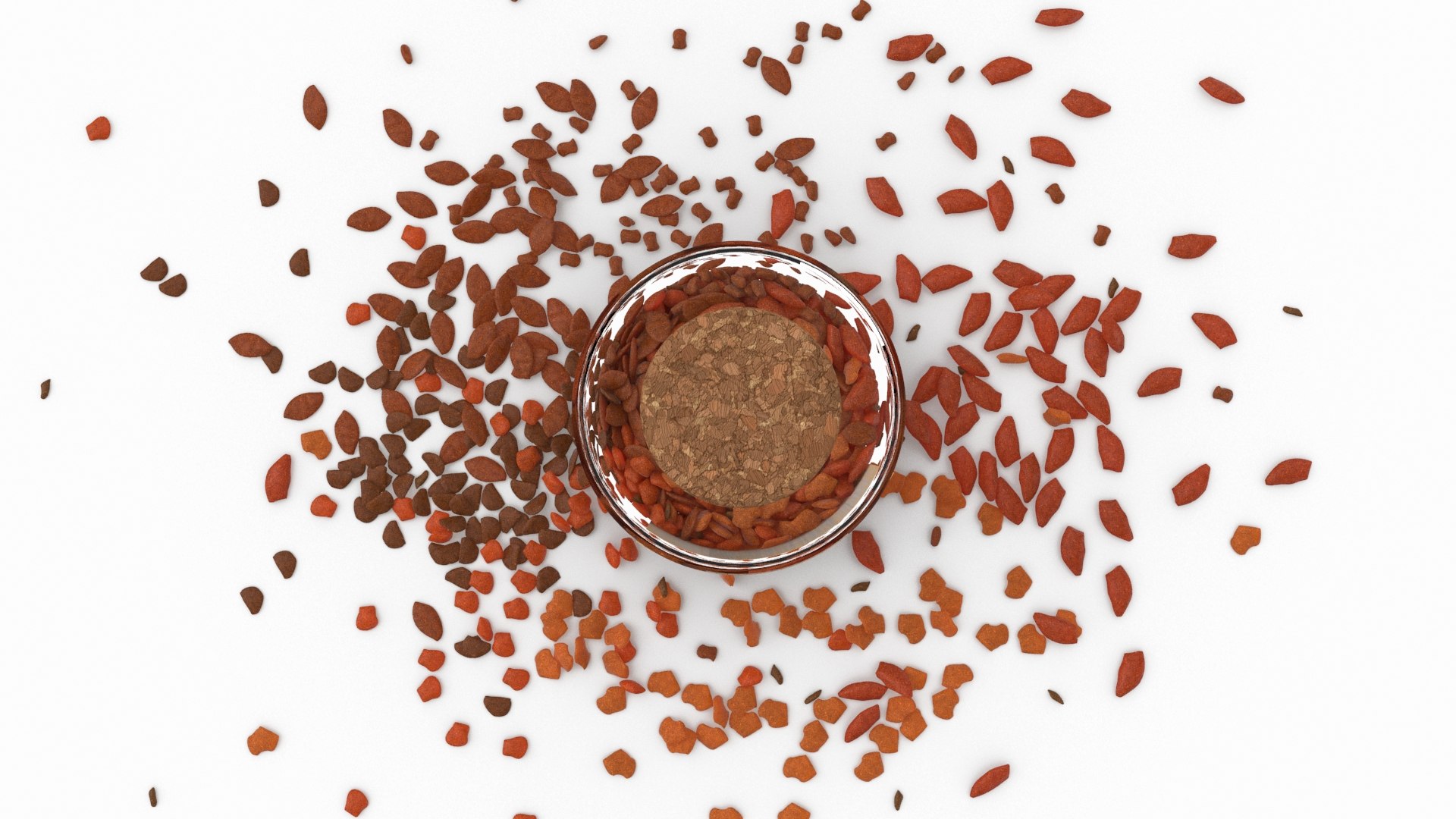 Amber Flakes 3D Model - TurboSquid 1494162