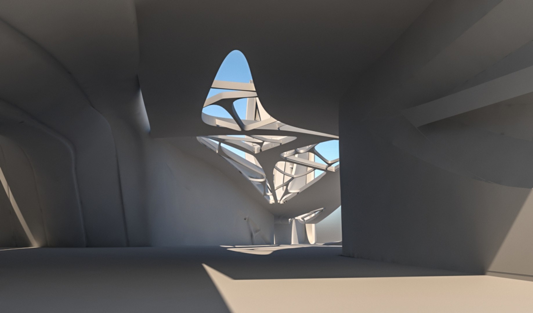 3D Organic Museum - TurboSquid 1536760