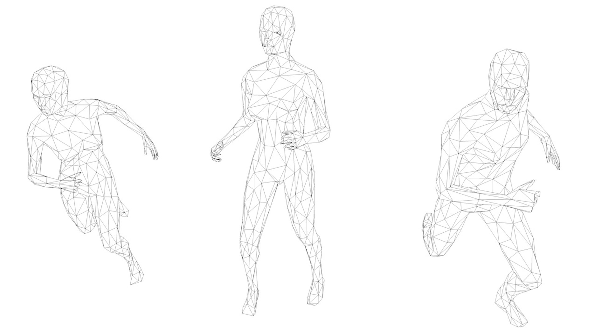 6 Static Women 3D Model - TurboSquid 1411981