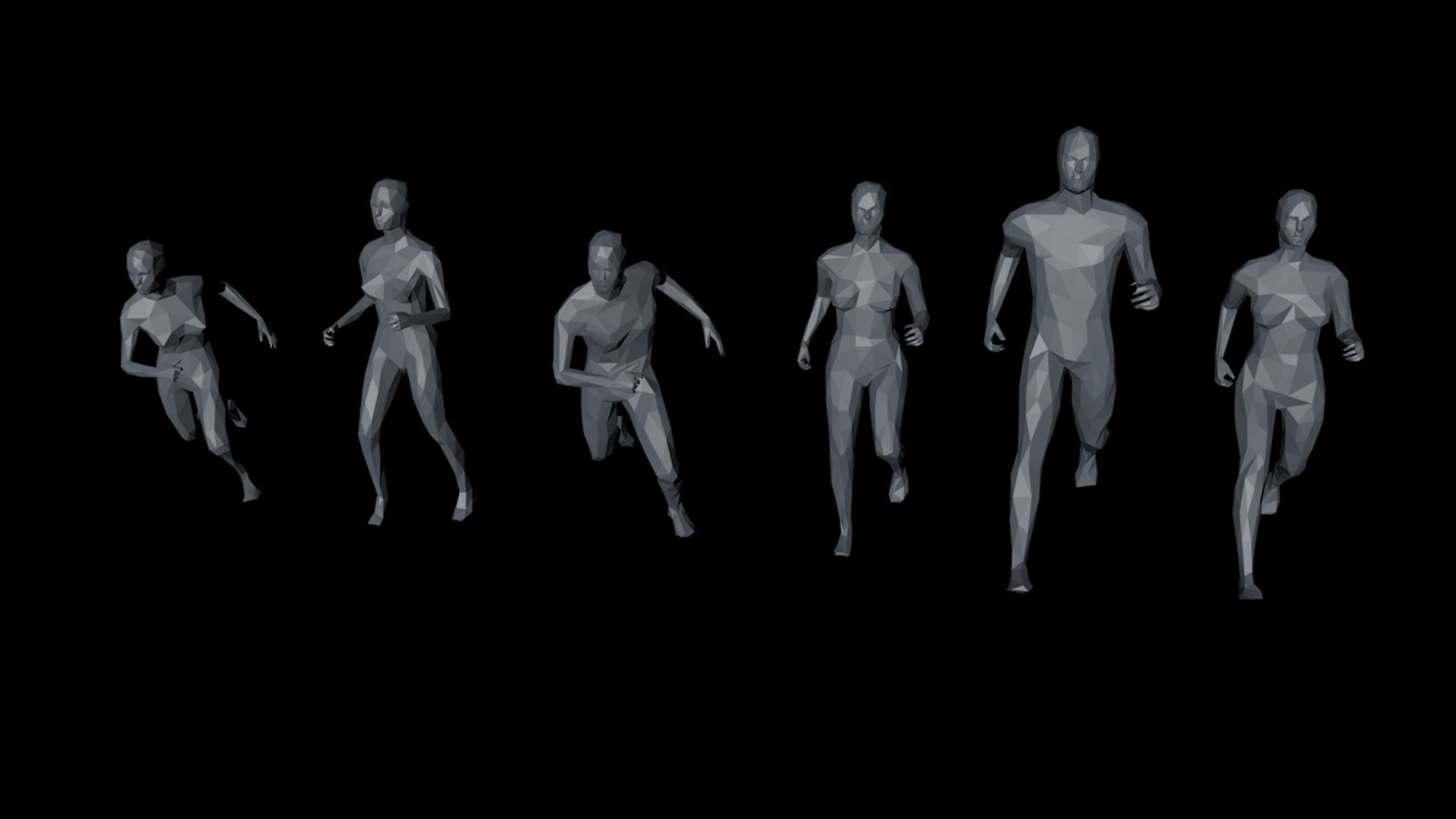 6 Static Women 3D Model - TurboSquid 1411981