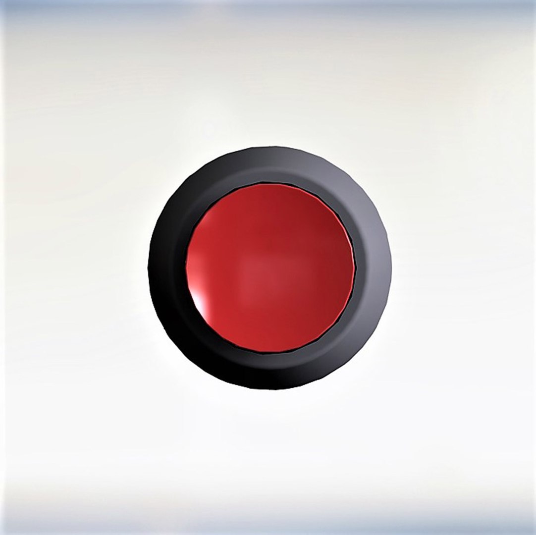 Button Switch Red Model - TurboSquid 1313717