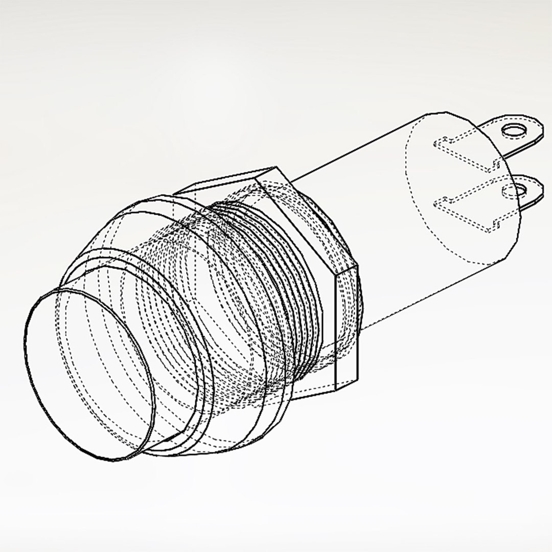 Button Switch Red Model - TurboSquid 1313717