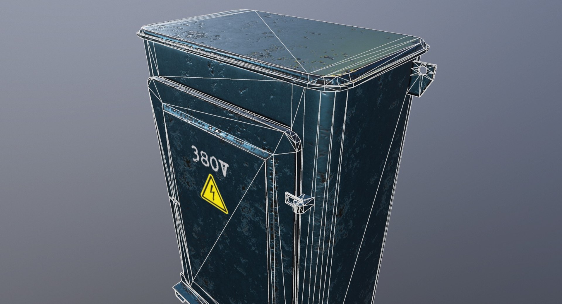 Ready power box model - TurboSquid 1596328