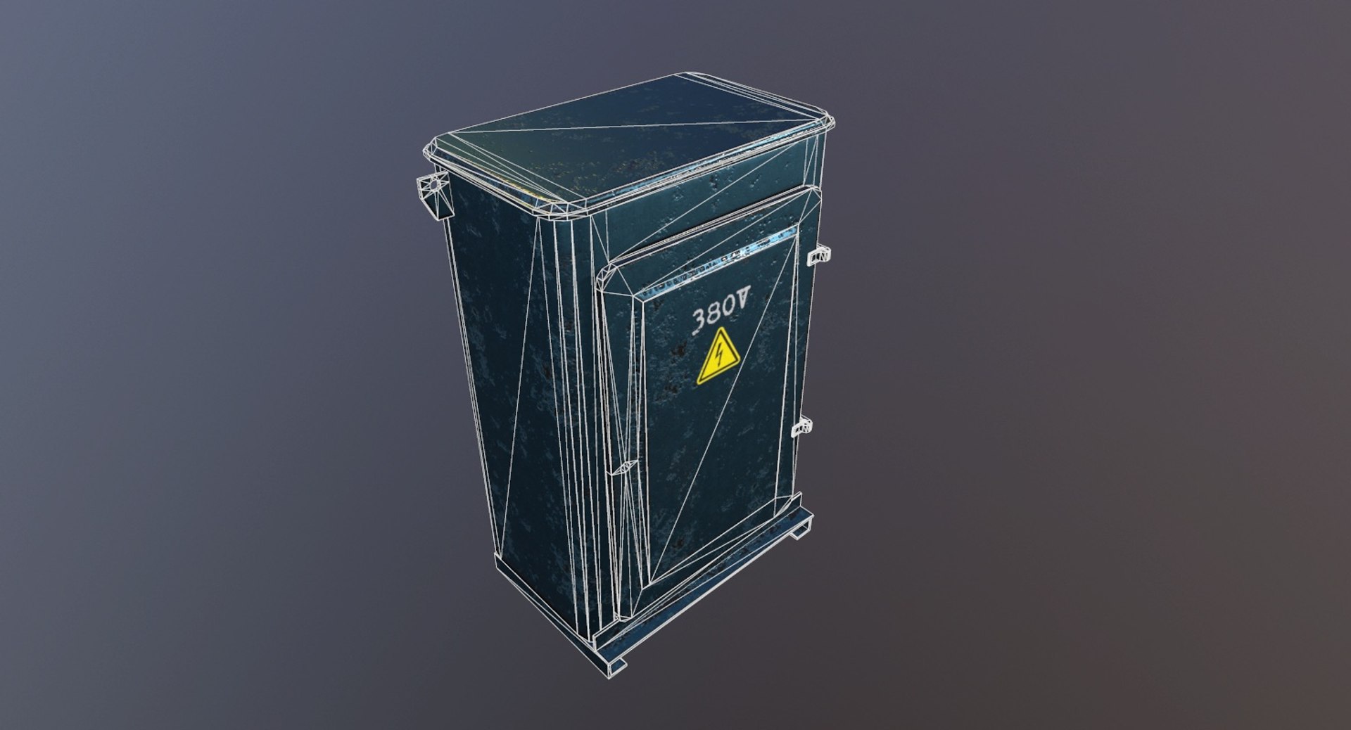 Ready power box model - TurboSquid 1596328