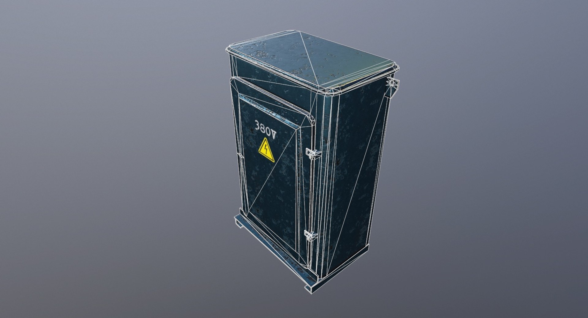 Ready power box model - TurboSquid 1596328