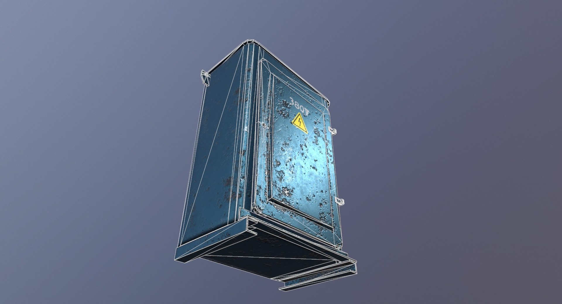 Ready power box model - TurboSquid 1596328