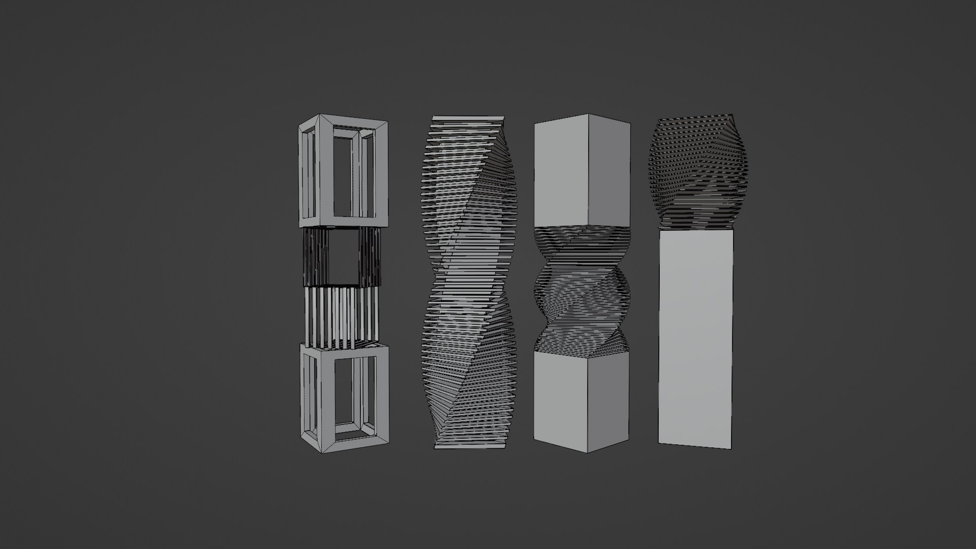 Abstract Tower 3D Model - TurboSquid 1979463