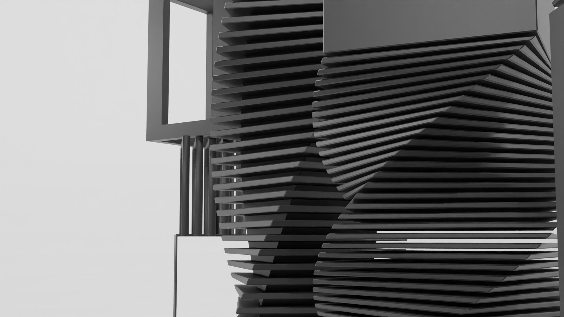 Abstract Tower 3D Model - TurboSquid 1979463