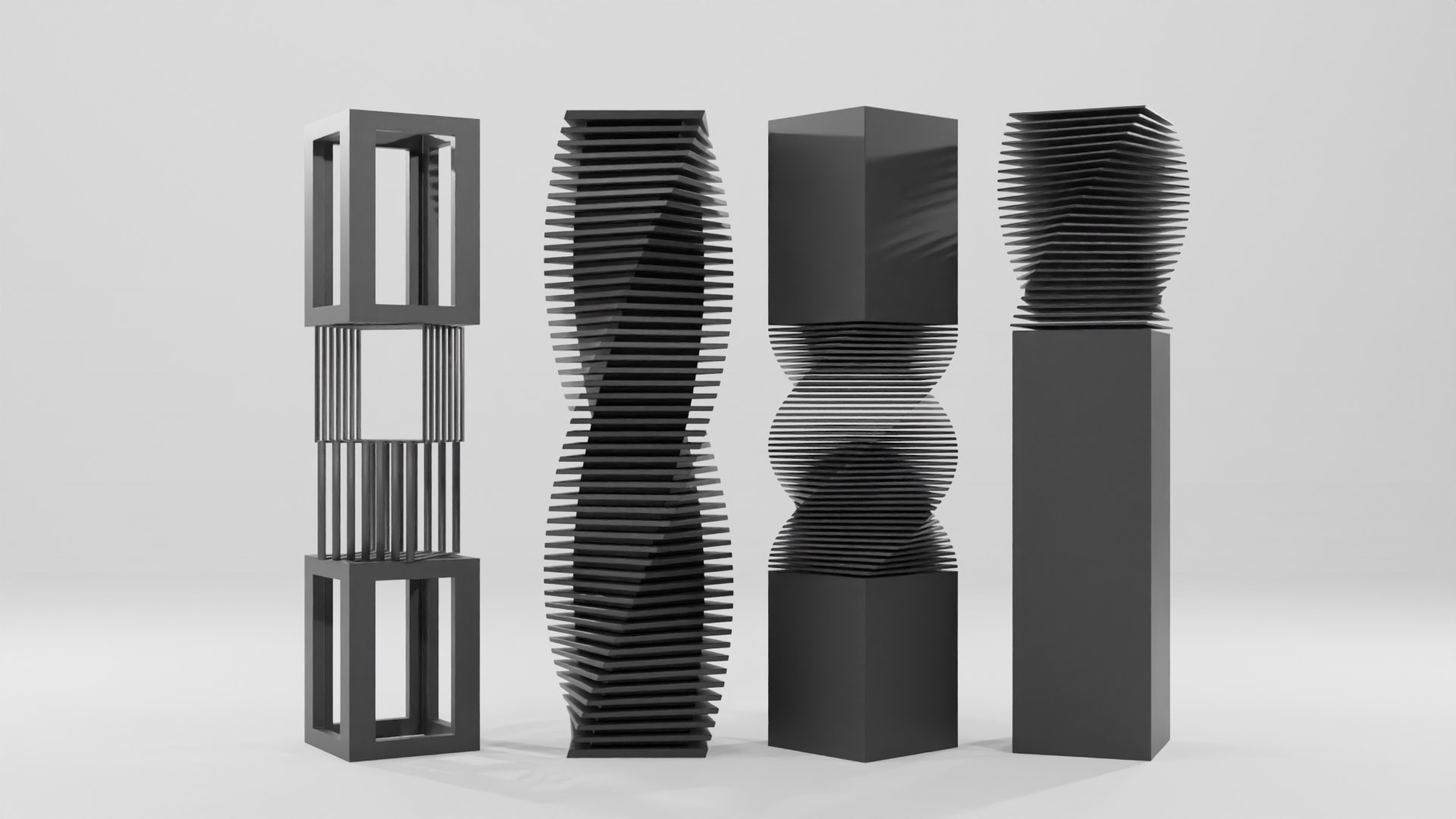 Abstract Tower 3D Model - TurboSquid 1979463