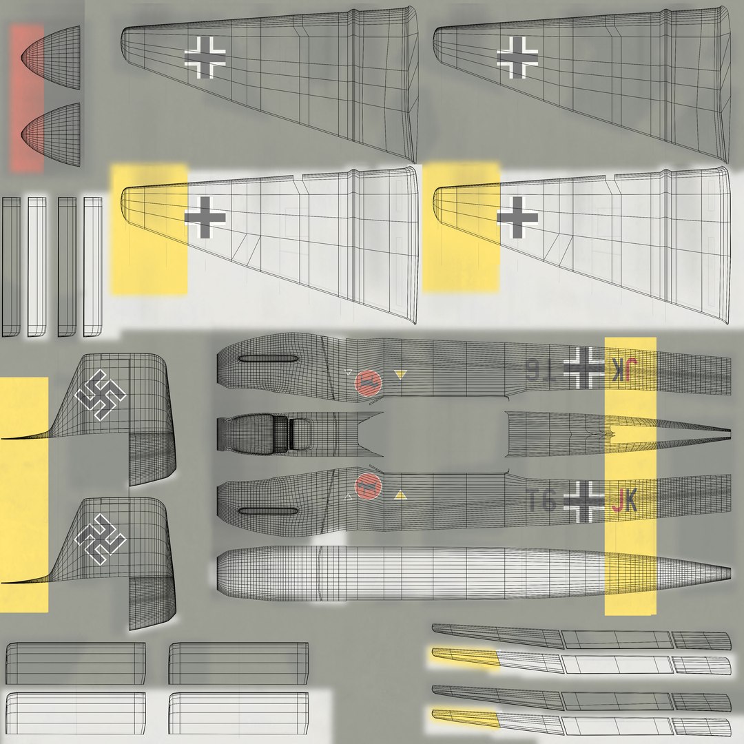 3d Model Junkers Ju-87 Stuka Ju