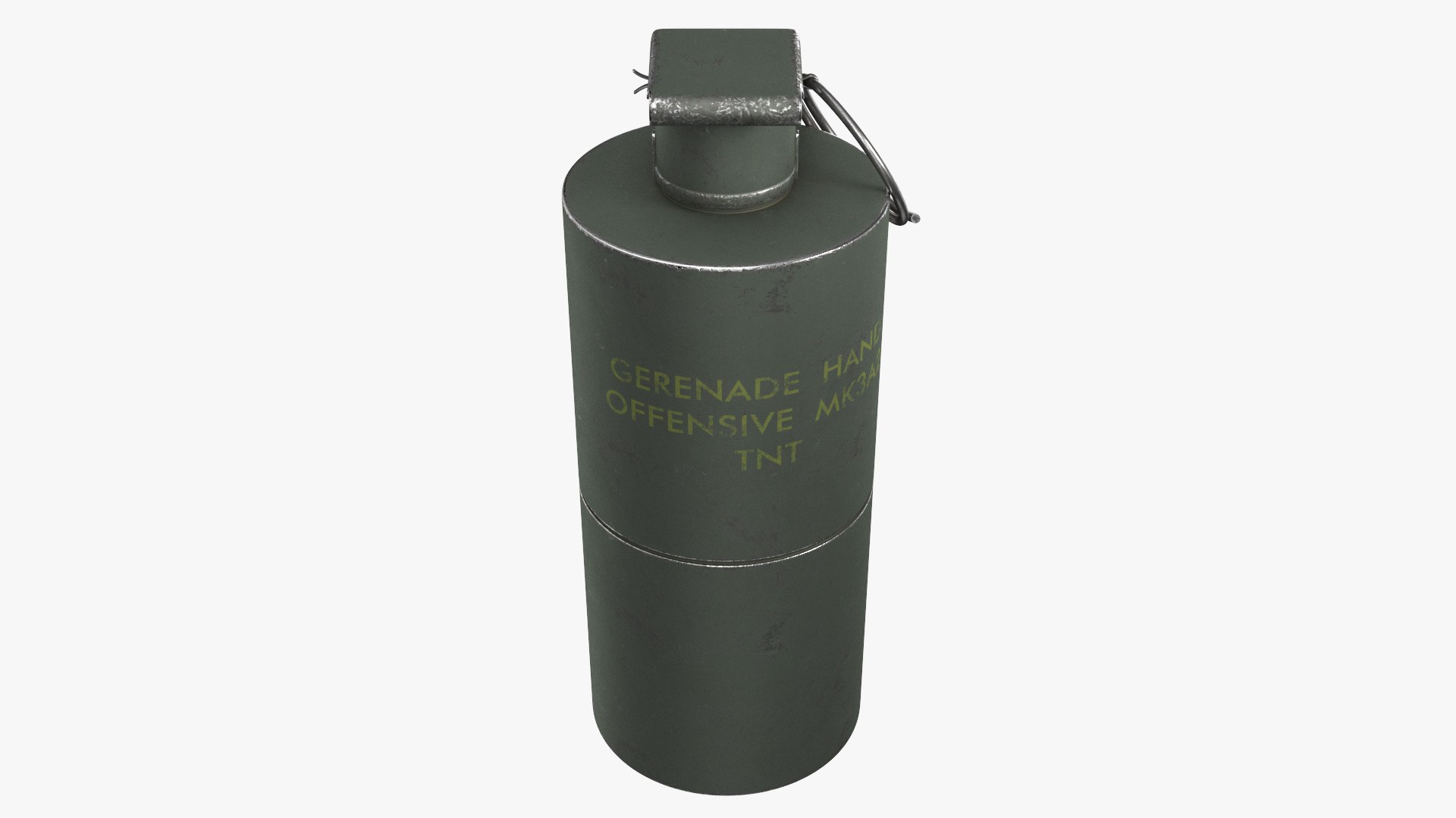 Grenade Mk3a2 Model - TurboSquid 1593236