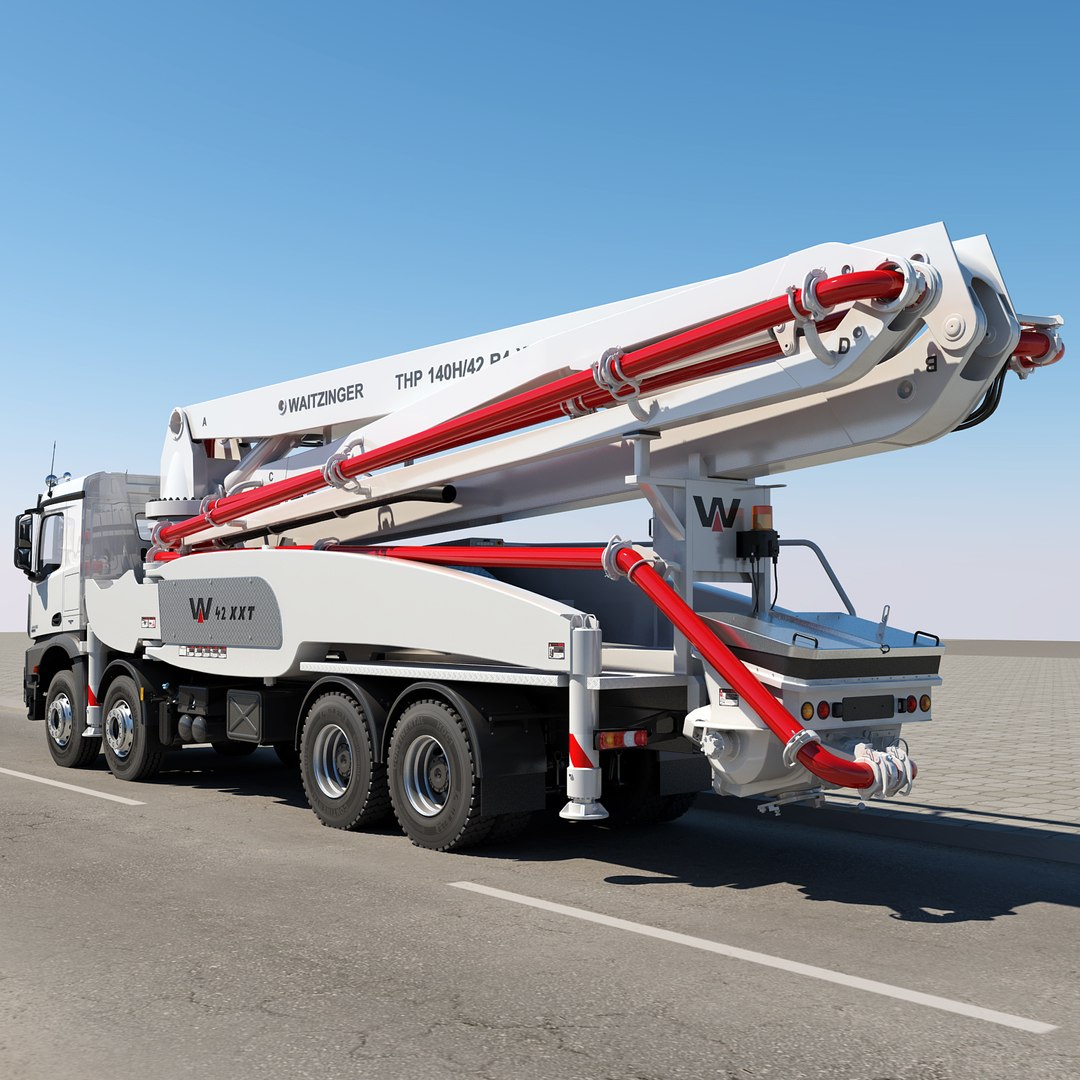 Arocs Waitzinger 3d Max