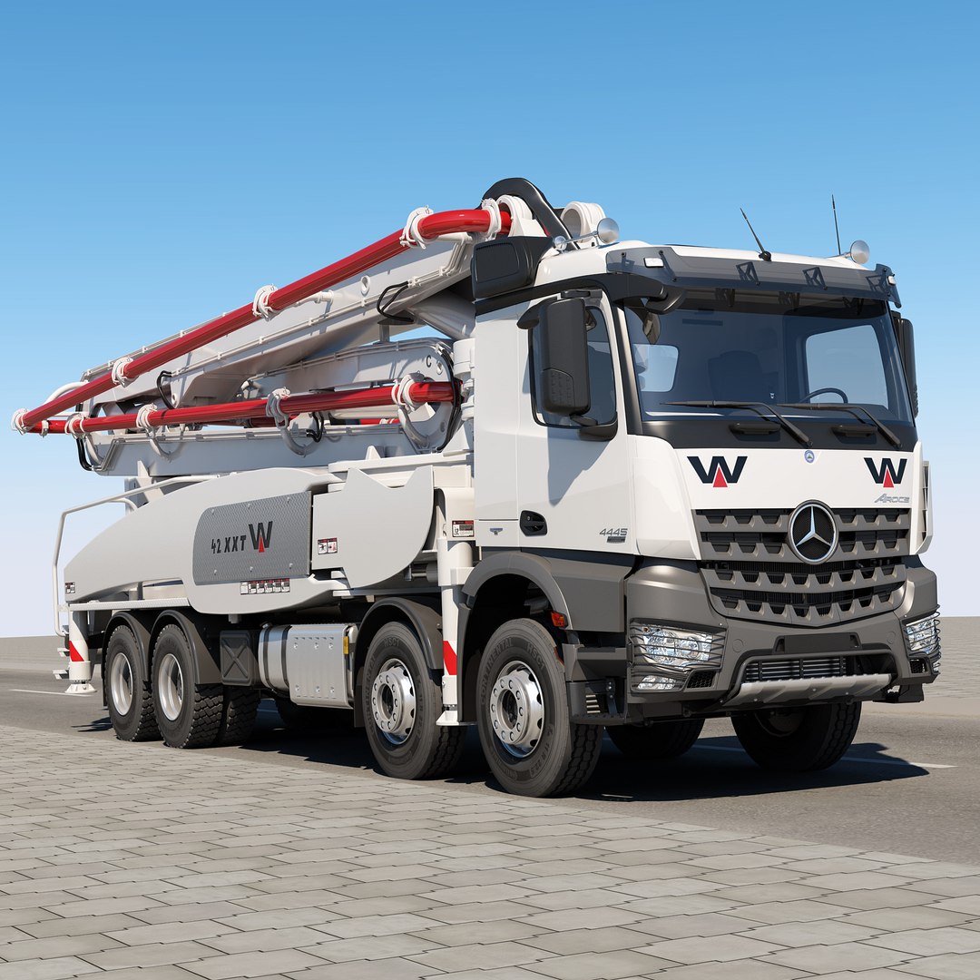 Arocs Waitzinger 3d Max