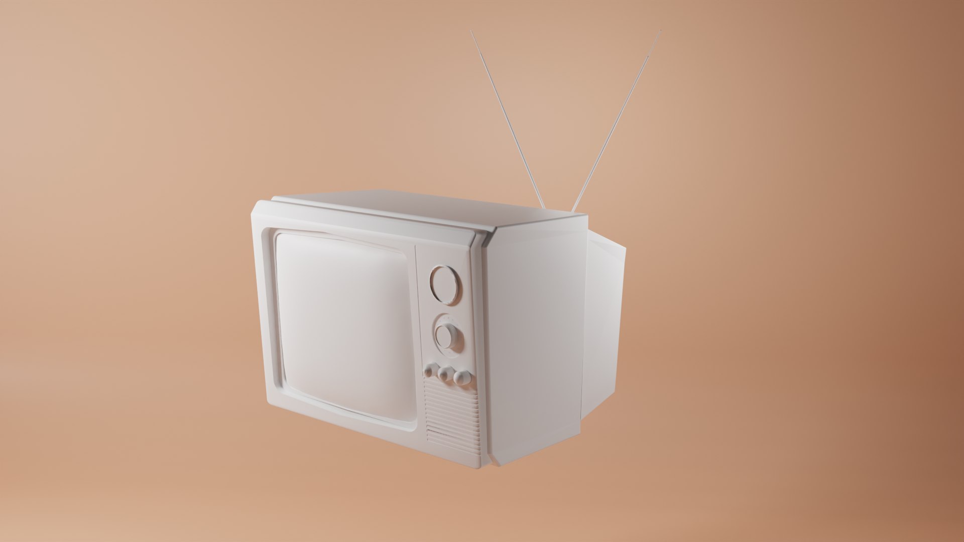 Retro TV 3D Model - TurboSquid 1745641