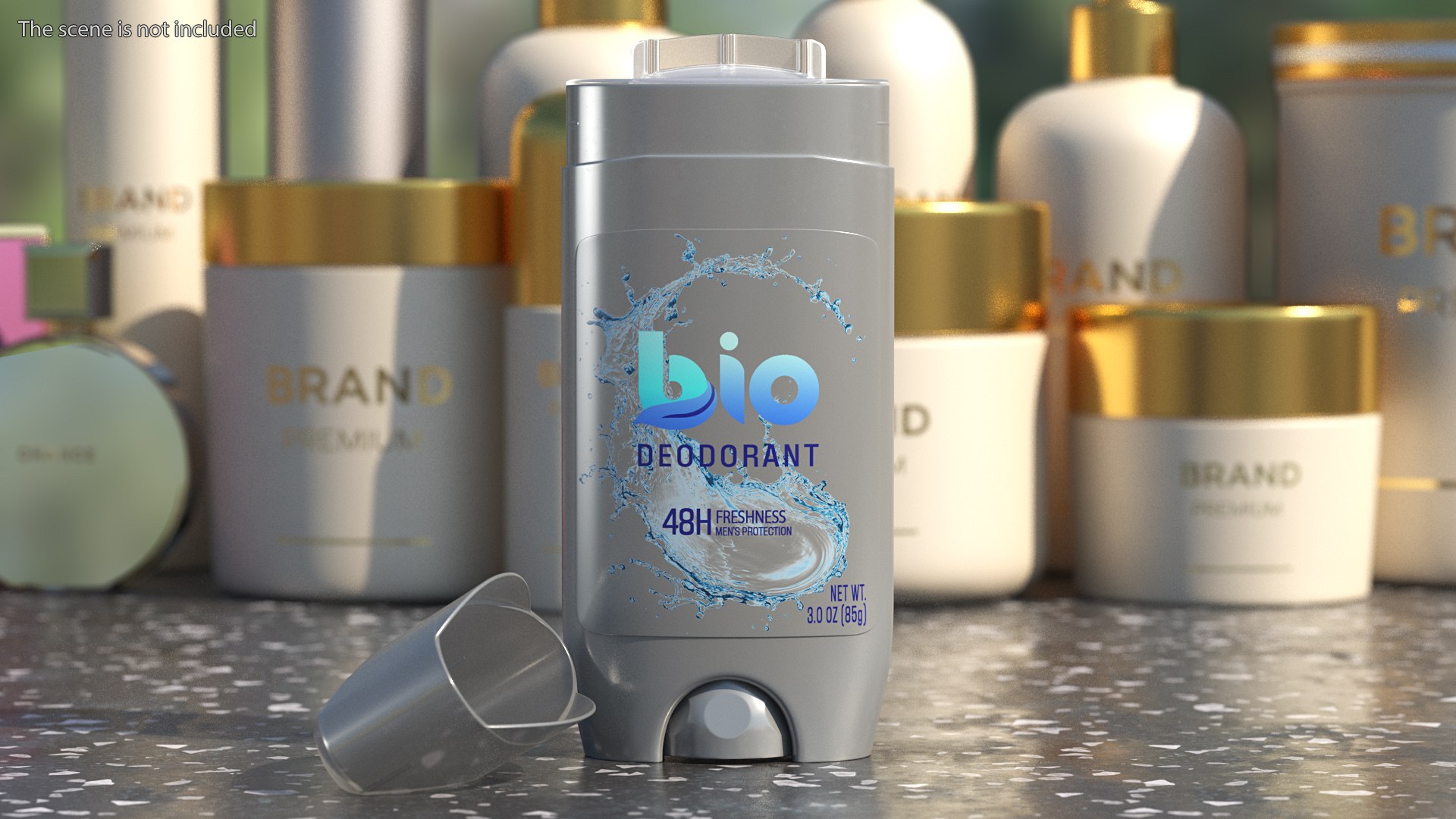 Antiperspirant deodorant open odor 3D model - TurboSquid 1713097