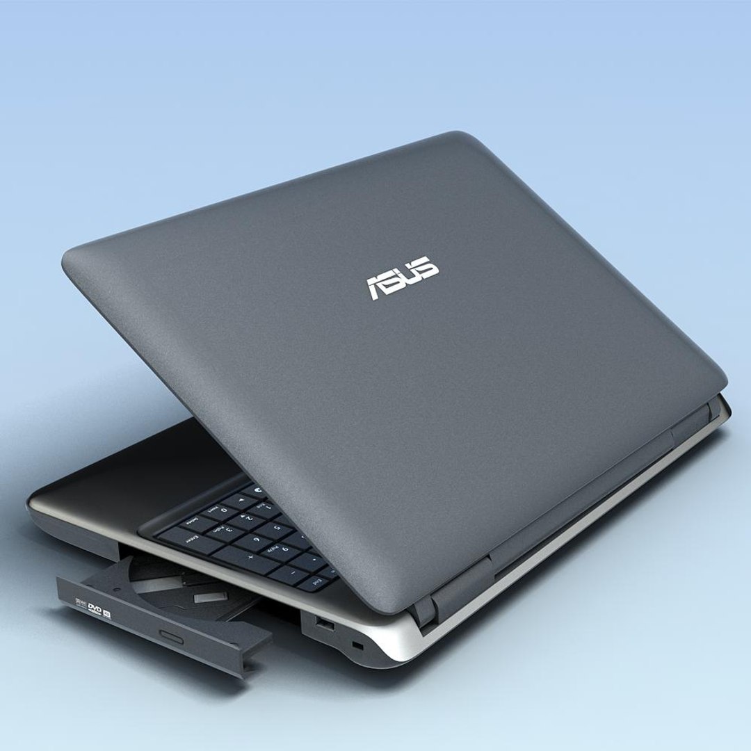 Notebook Asus N50vn 3d Model