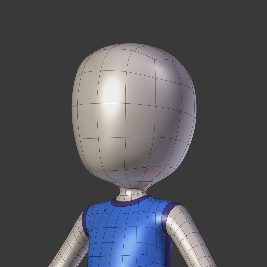 Cartoon Basketball Player Mesh 3D Model - TurboSquid 1390555