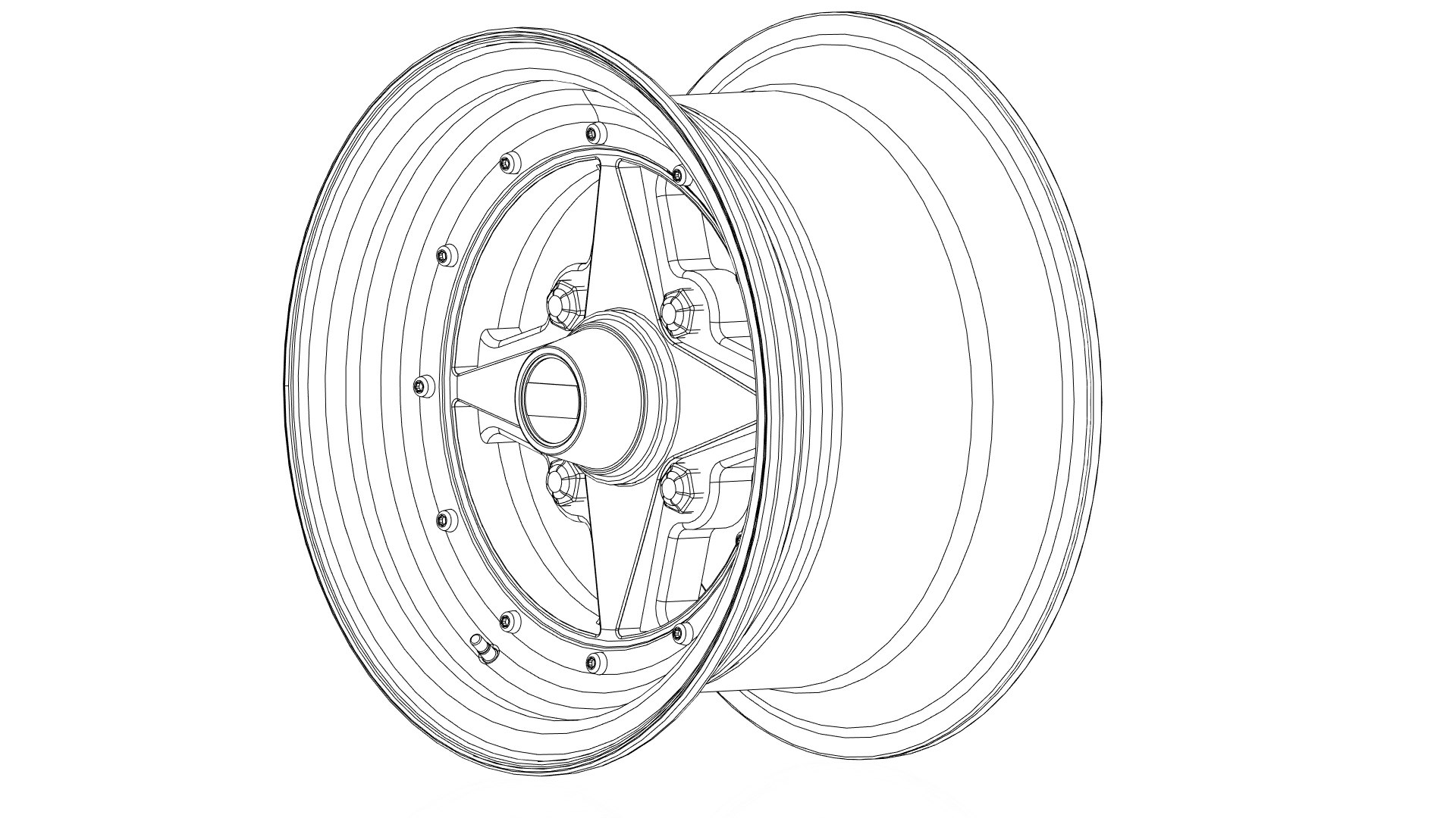 3D SSR Super Star rim highpoly model - TurboSquid 1844718