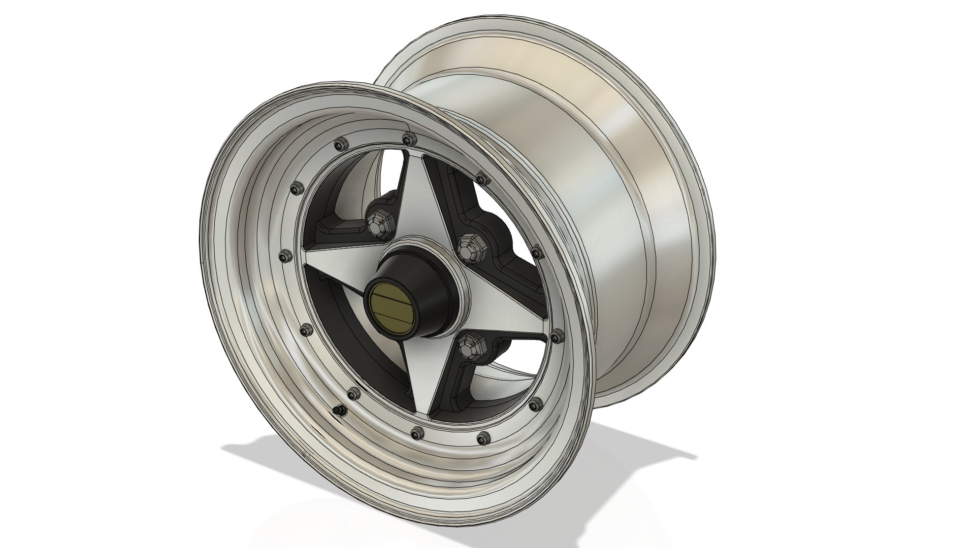 3D SSR Super Star rim highpoly model - TurboSquid 1844718