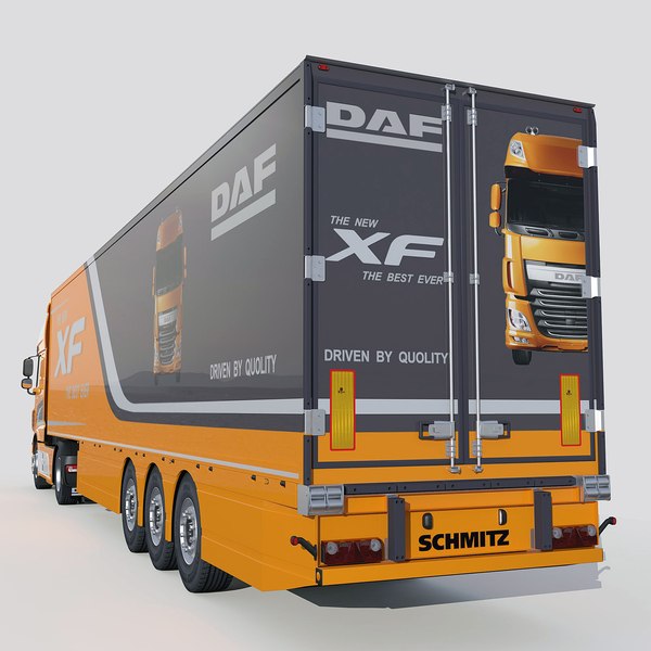 modelo 3d Nuevo DAF XF (2013) - TurboSquid 732865