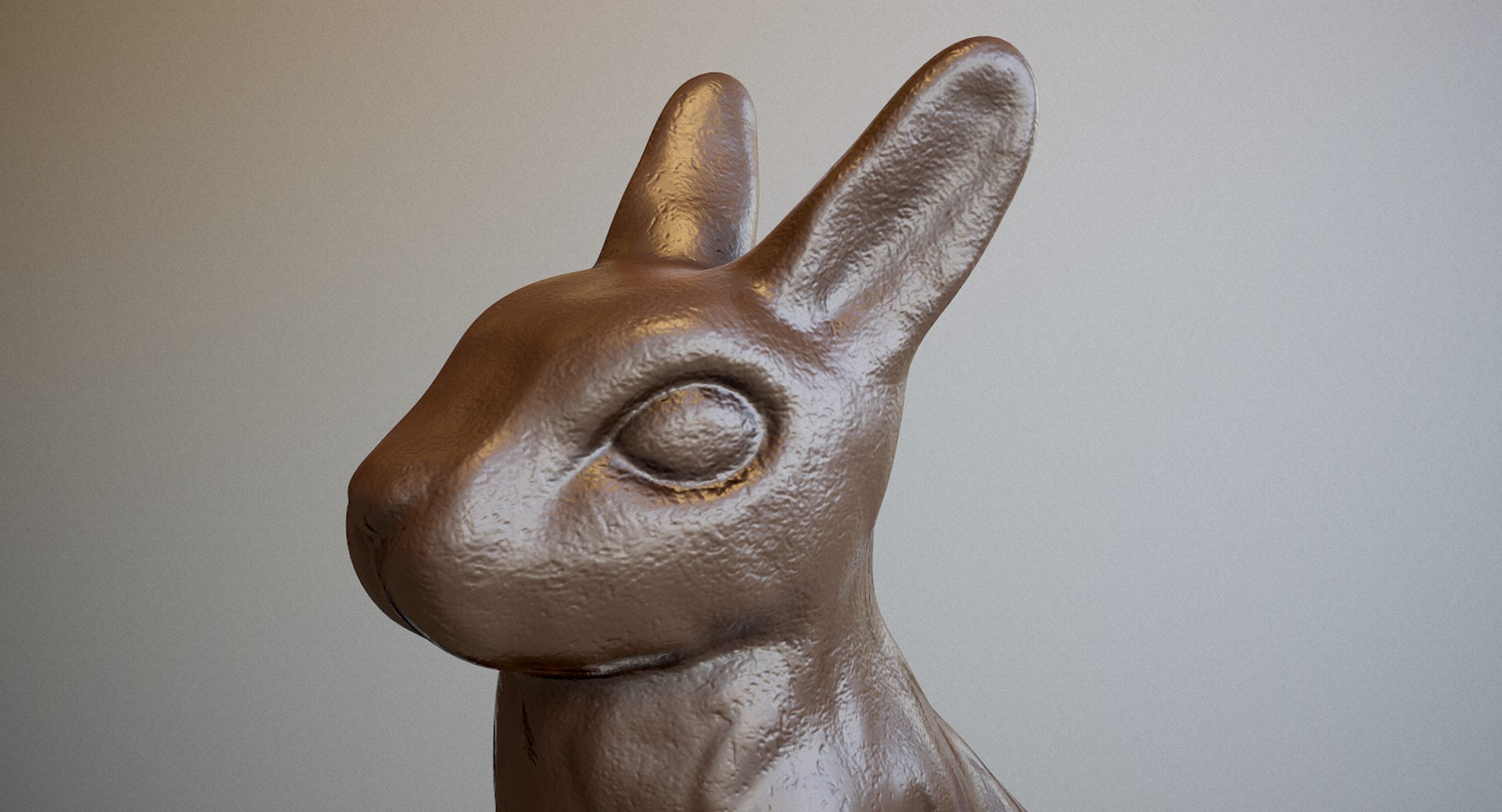 Chocolate Easter Bunny 3D Model - TurboSquid 1362830