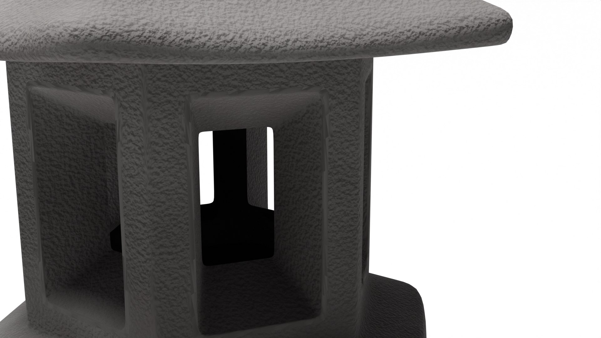 3D Toro - Japanese Stone Lantern 01 - TurboSquid 2160018