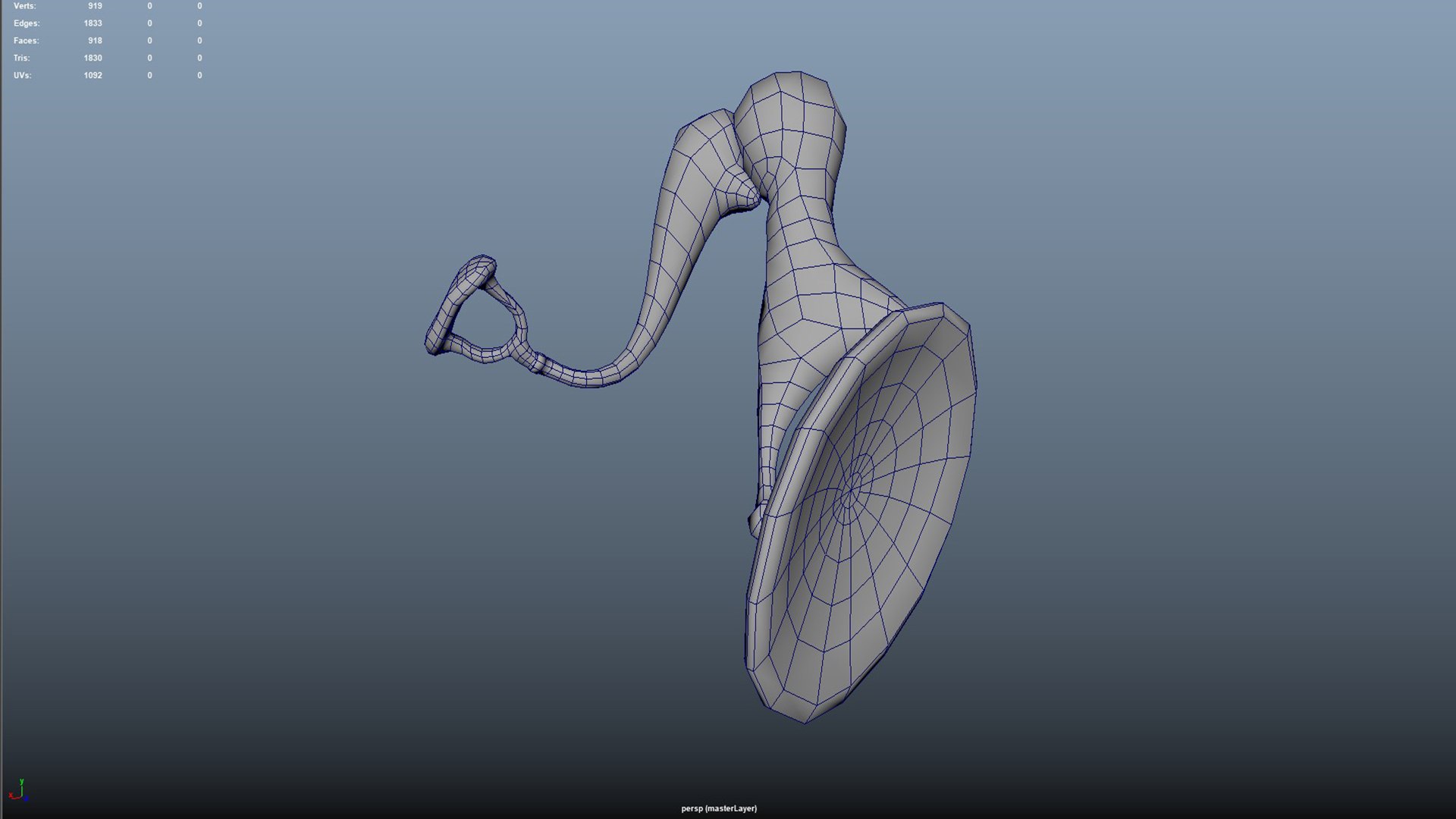 3D Auditory Ossicles With Eardrum Model - TurboSquid 2191607
