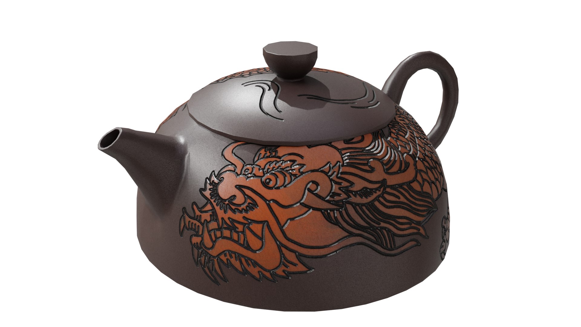 3D Xianglong Teapot - TurboSquid 2214547