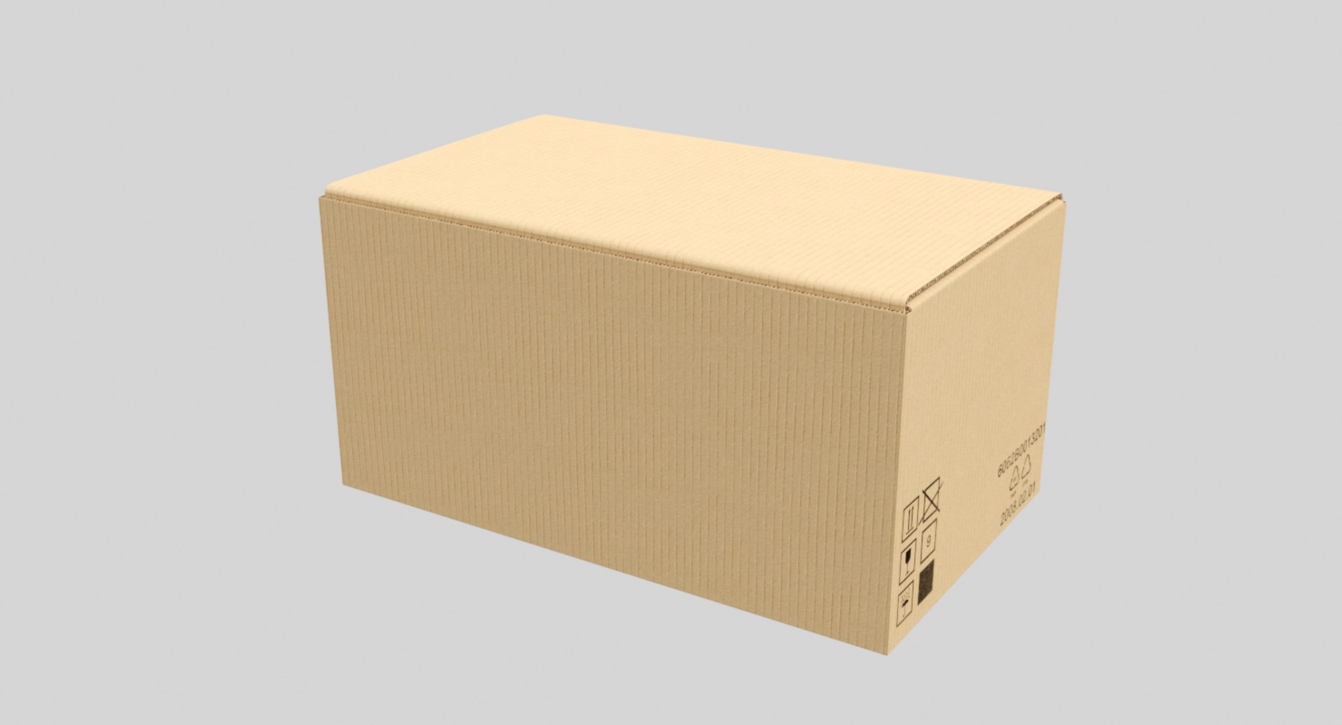 3D model cardboard boxes 01 - TurboSquid 1422767